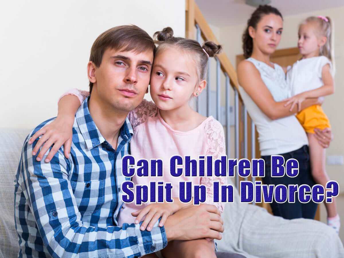 Long Island Divorce Attorney: Children Can Be Split Up