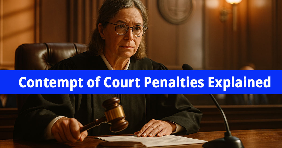 Contempt of Court in New York Divorce: Penalties & Remedies